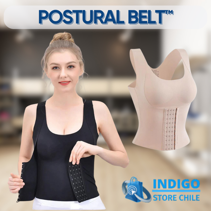 POSTURAL BELT™ FAJA POSTURAL MODELADORA 3 EN 1 – INDIGO STORE CHILE